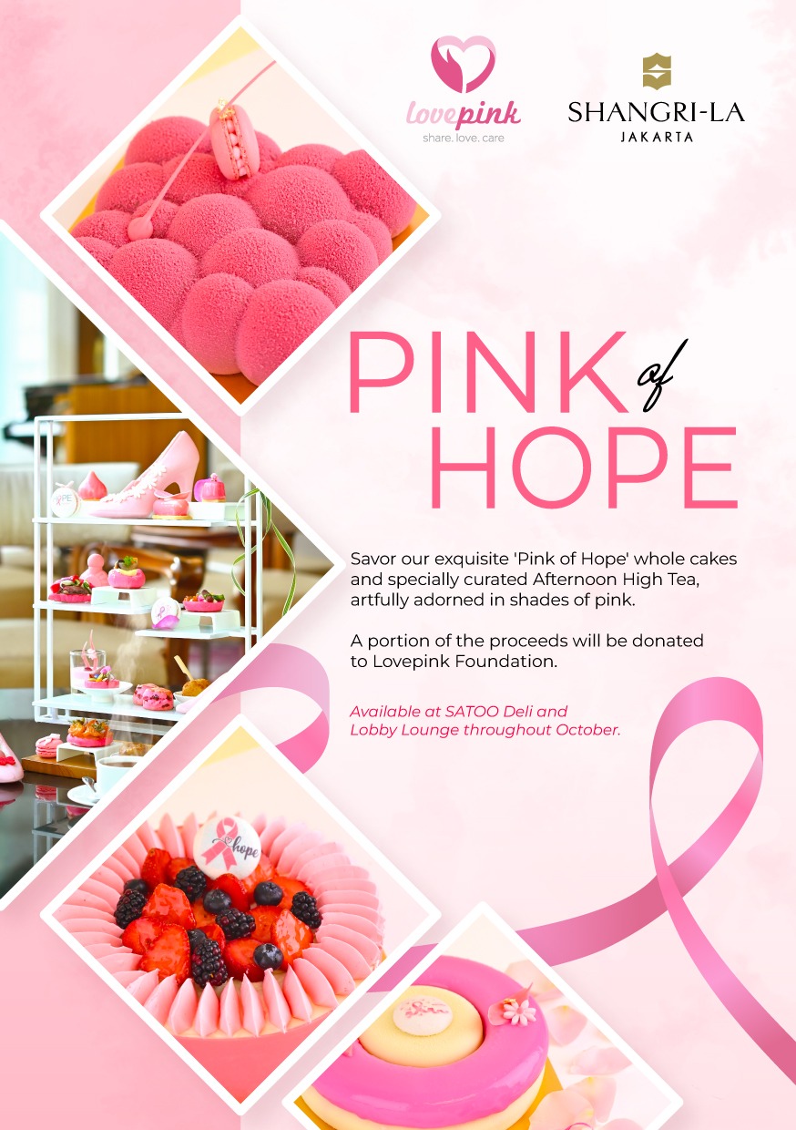 Pink of Hope at Shangri-La Jakarta